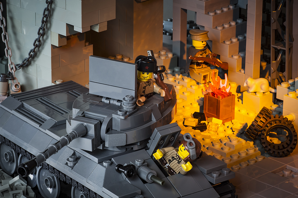 T-34/76 Russian medium tank - Brickmania Toys