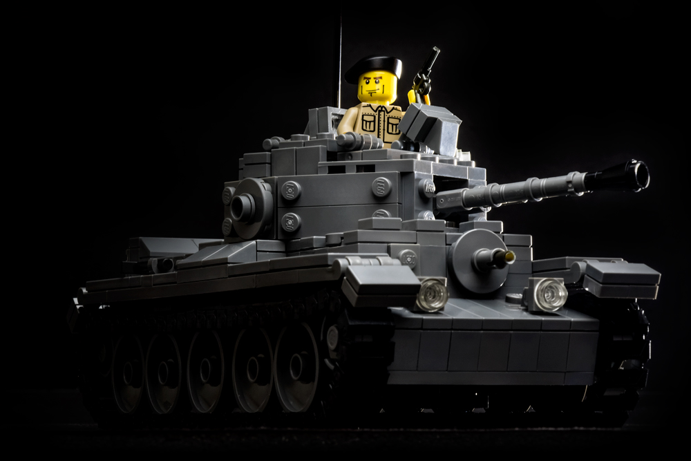 A27M Cromwell IV - British Cruiser Tank - Brickmania Toys