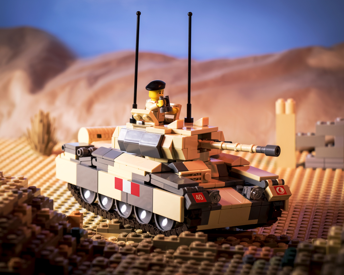 Crusader Mk III - World War II Cruiser Tank - Brickmania Toys