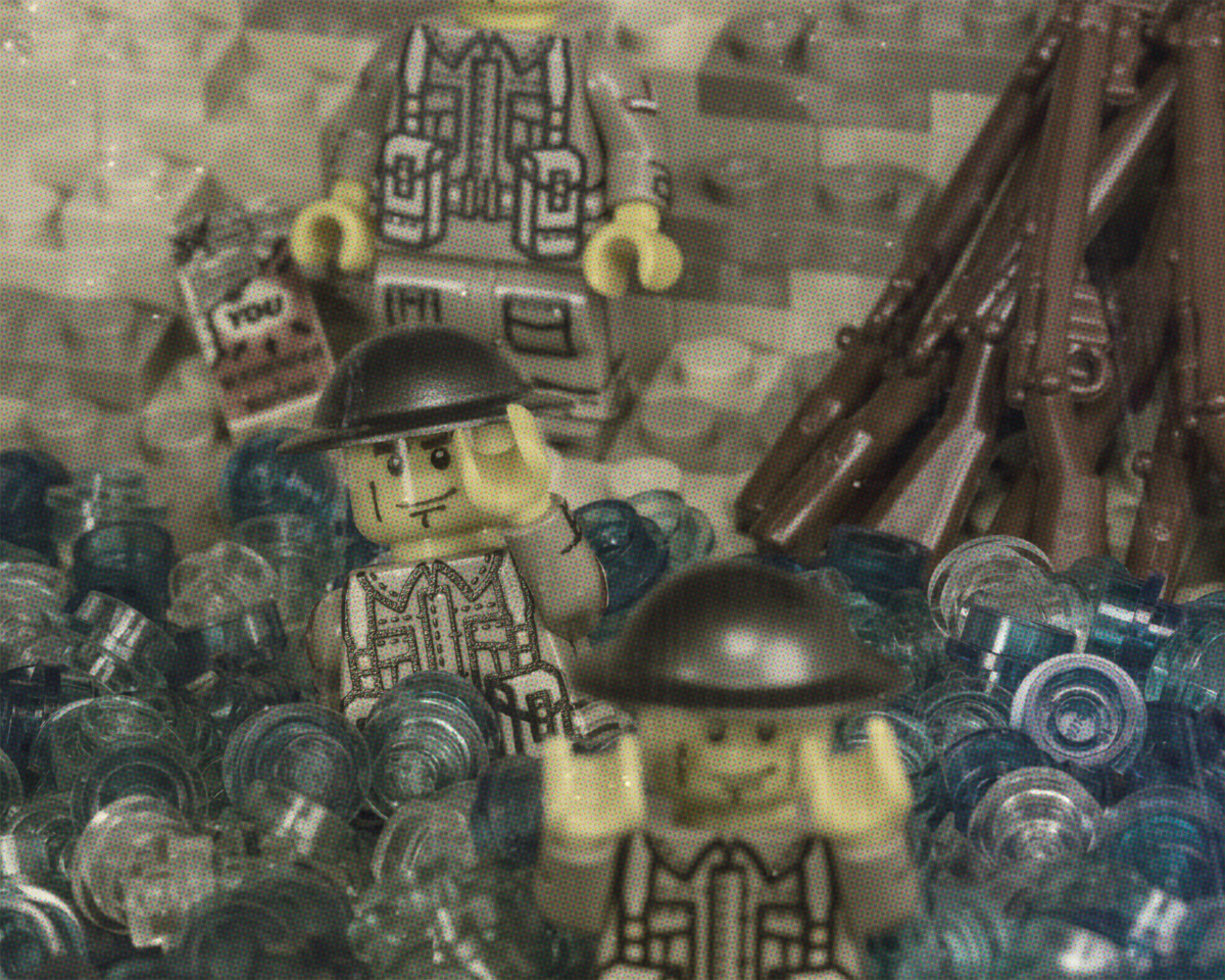 WWII Dunkirk British Soldier - Brickmania Toys