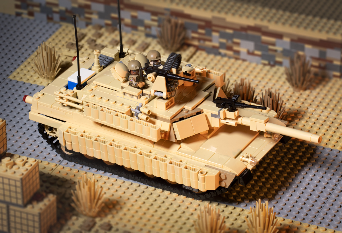 M1A2 Abrams - Main Battle Tank - Brickmania Toys