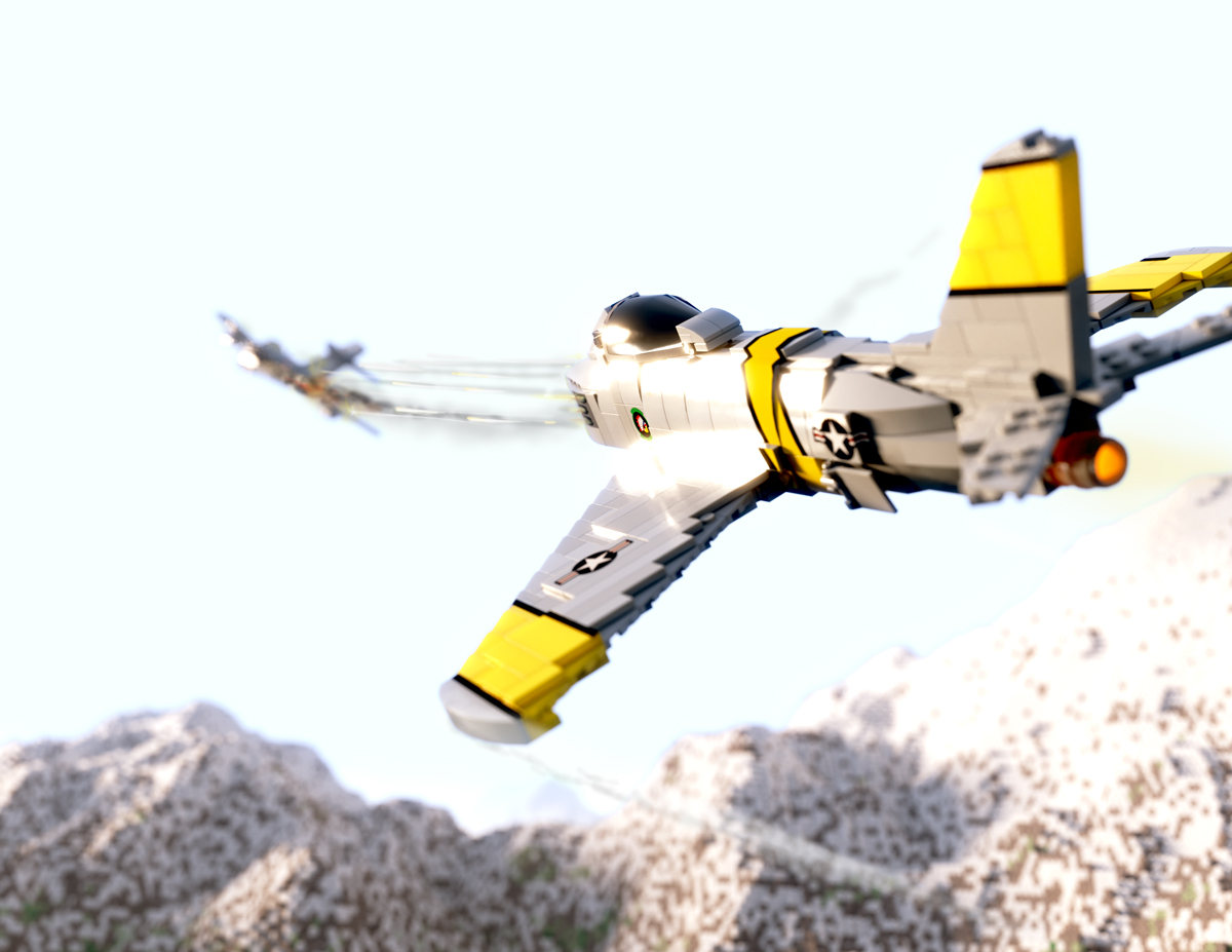 F-86F Sabre - Brickmania Toys